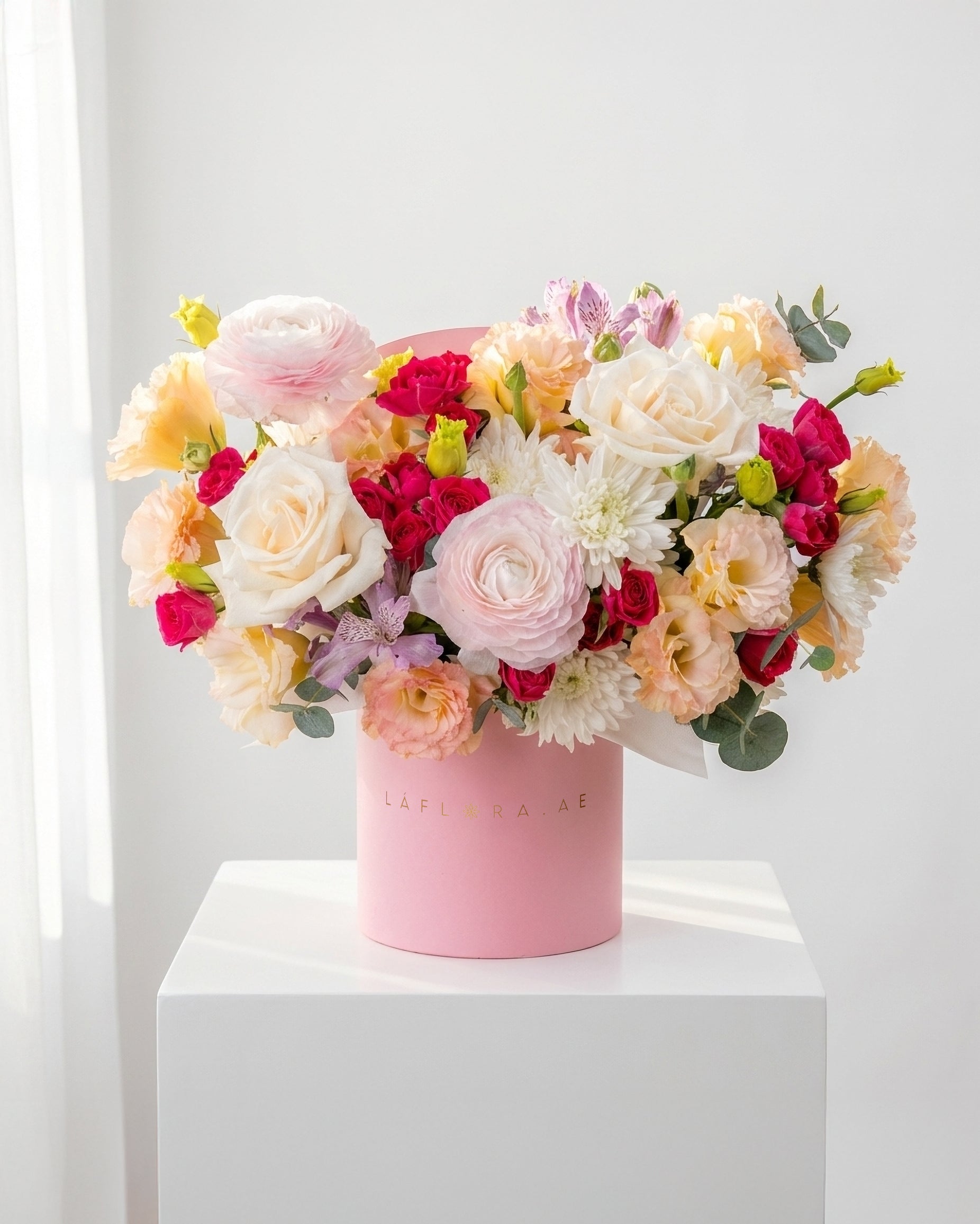Blush Ranunculus Flower Box