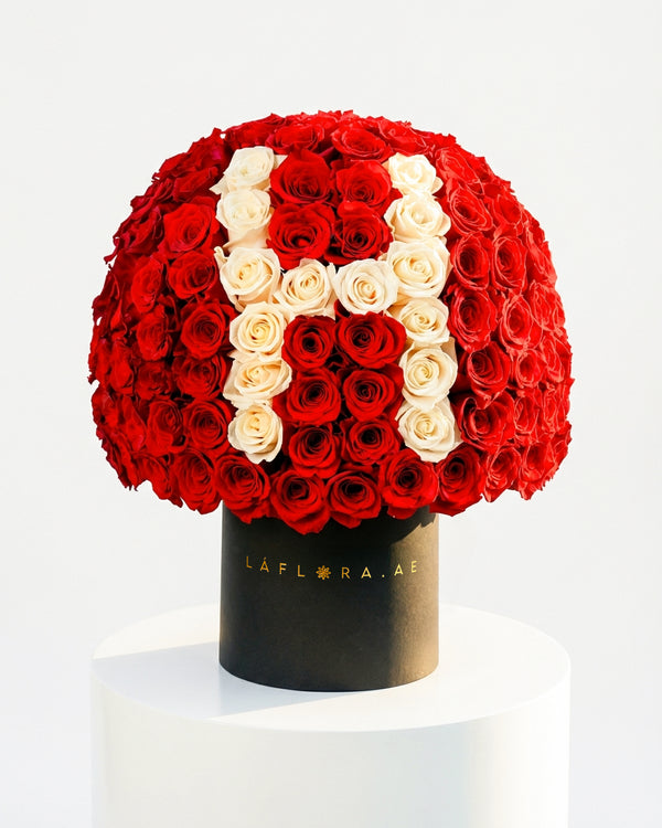Luxury Letter Roses Box